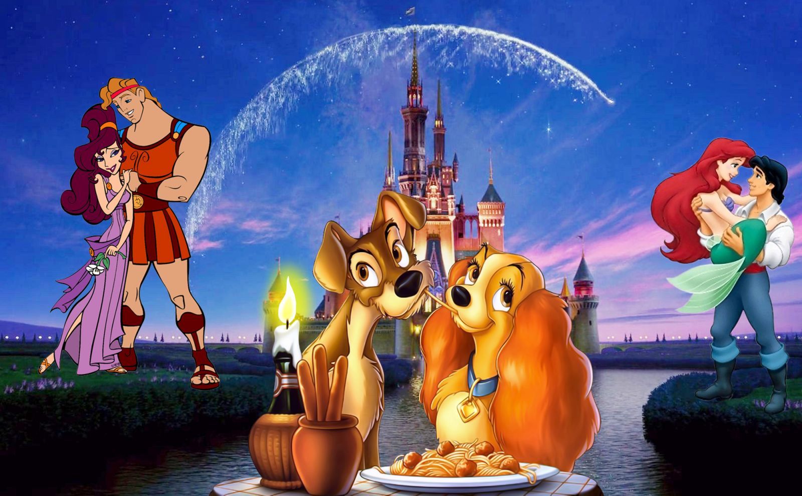 Moje ulubione zakochańce z bajek Disneya