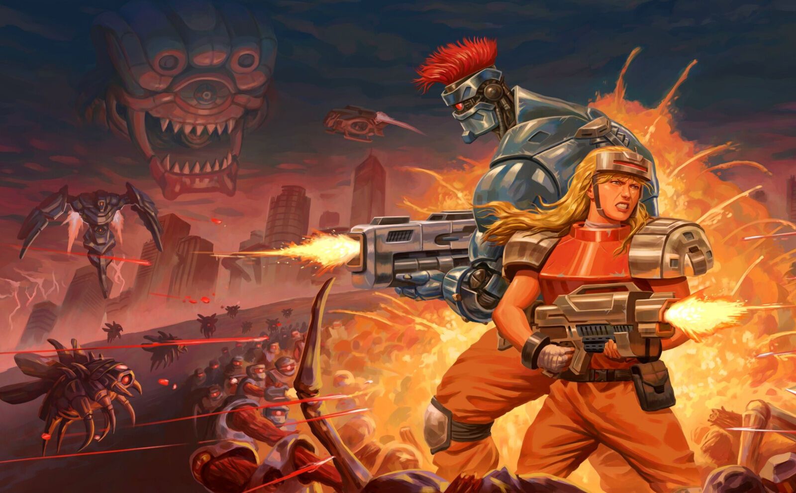 Recenzja gry „Blazing Chrome”