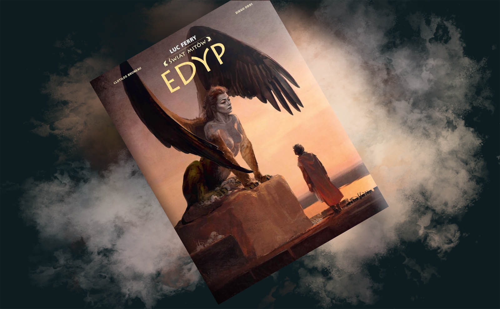 W sidłach tajemnicy – recenzja komiksu „Edyp”